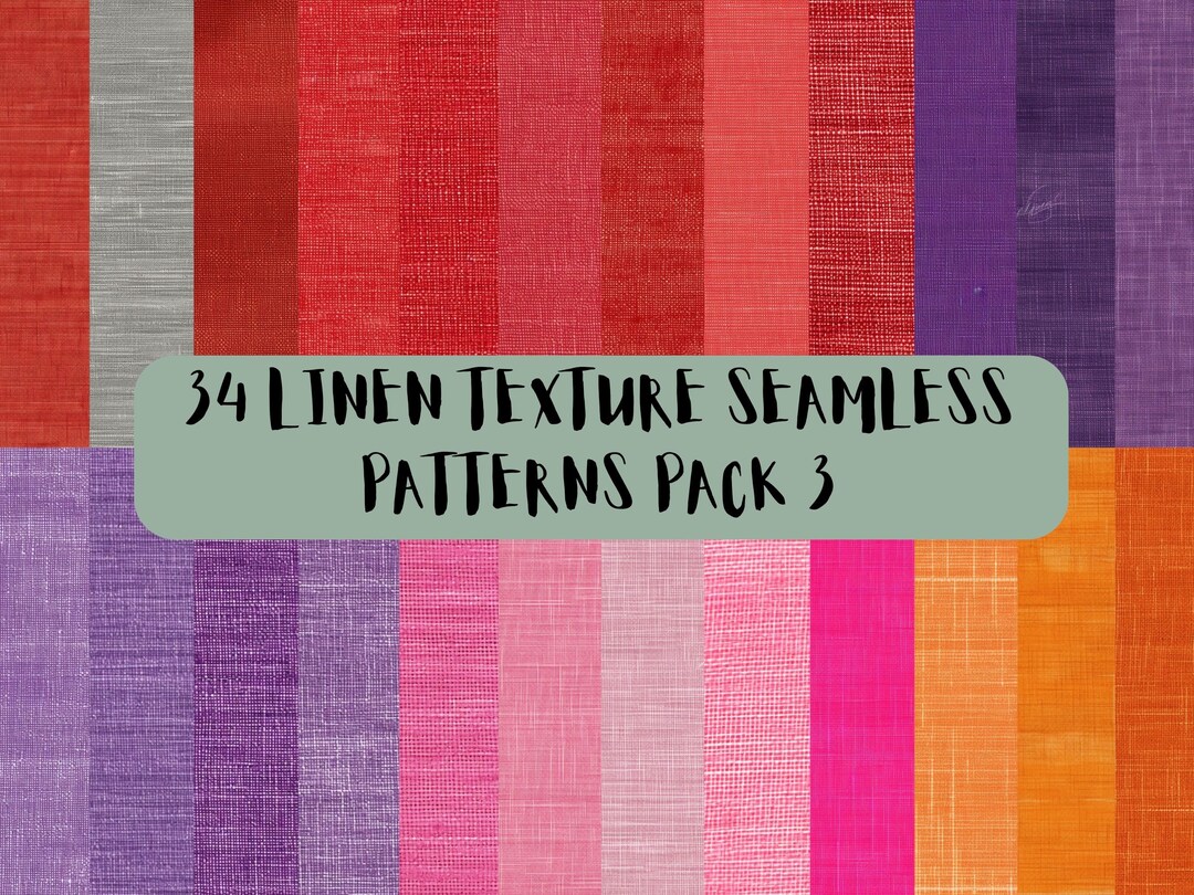34 Linen Texture Digital Paper, Printable Scrapbook, Junk Journal ...