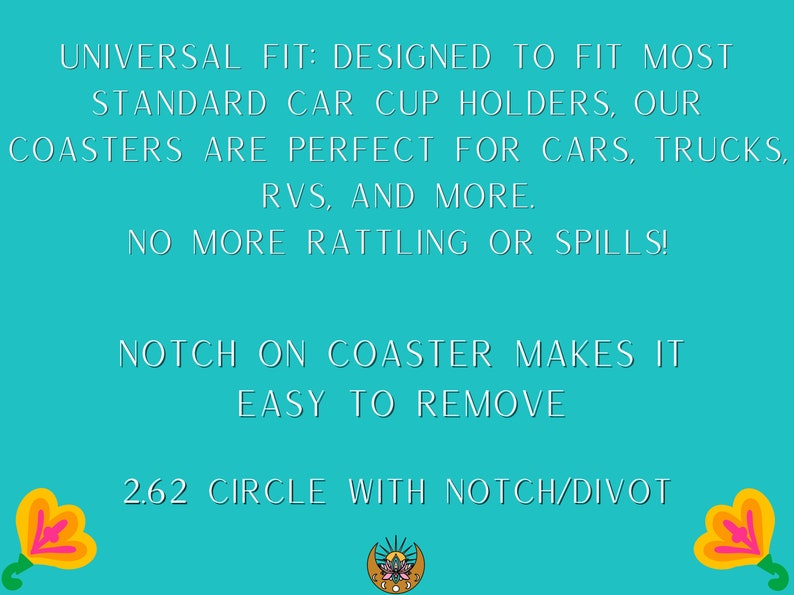 Embroidery, Mexican Car Coasters, Car Coaster, Car Accessories, Gifts ...