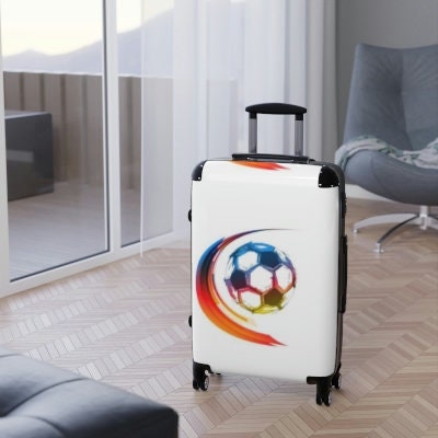 Custom Soccer Suitcase - Etsy