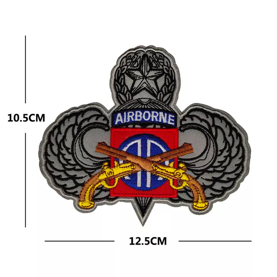 Us Army Airborne United States Army Iron on Morale Patch Free - Etsy