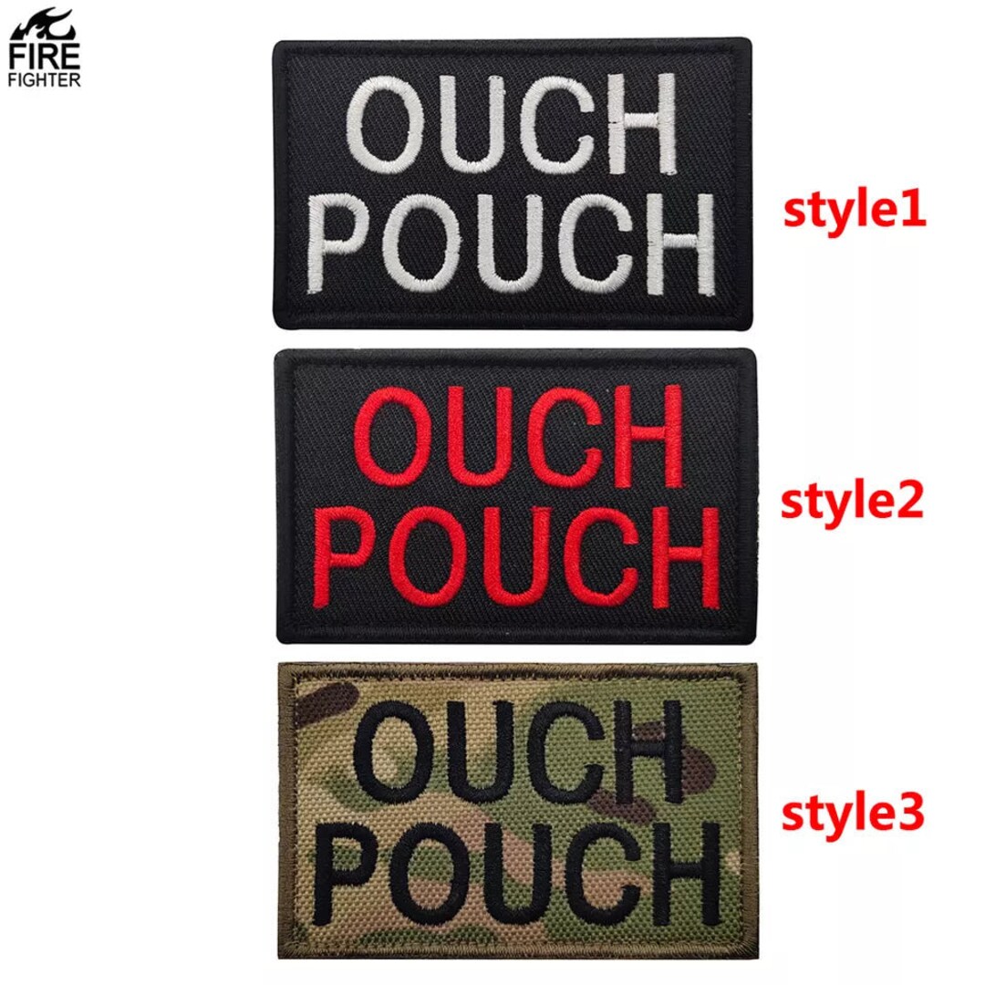 Ouch Pouch Ranger Tactical Patch Army Marines Morale Hook and Loop Free Usa Shipping Ships From ...