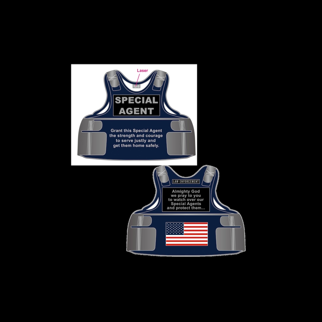 Special Agent Body Armor Challenge Coin FBI HSI Secret Service - Etsy