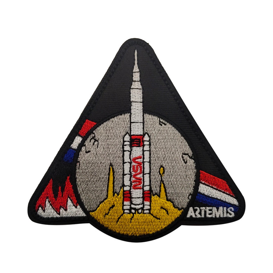 NASA Artemis MISSION Liftoff Full Size Emboidered Patch Ships - Etsy