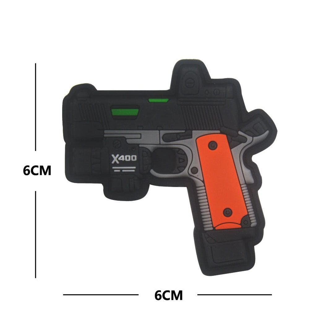 Gun Rifle Pvc Hook and Loop Morale Patch Free Usa Shipping - Etsy