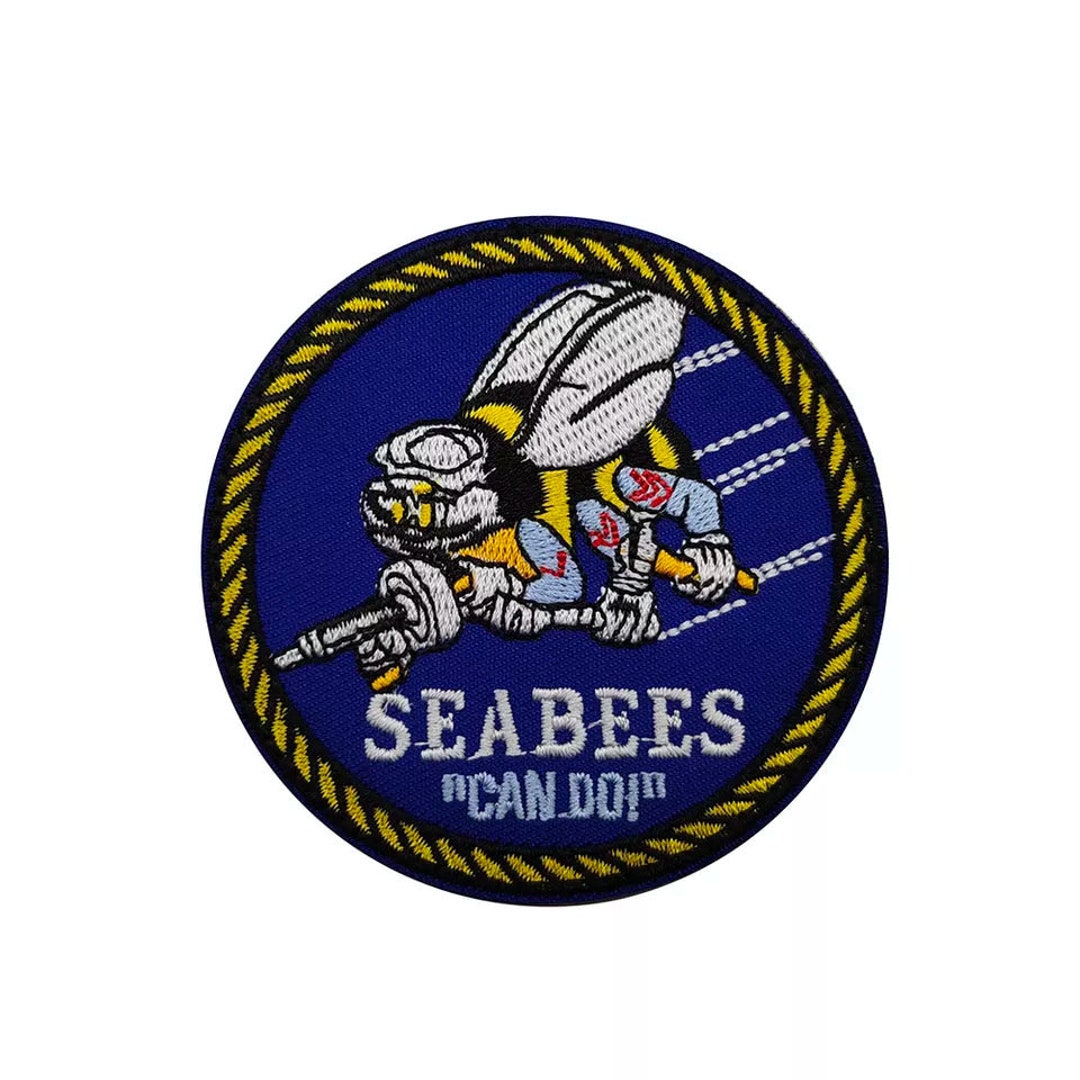 Us Navy United States Navy Seabees Sea Bee Tactical Morale Patch Free ...
