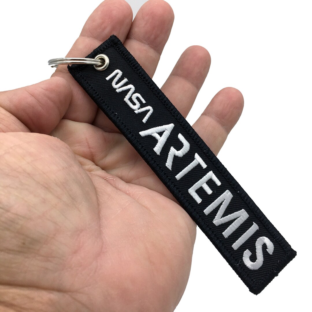 Large 5 Inch Black Artemis Remove Before Launch Luggage Tag - Etsy