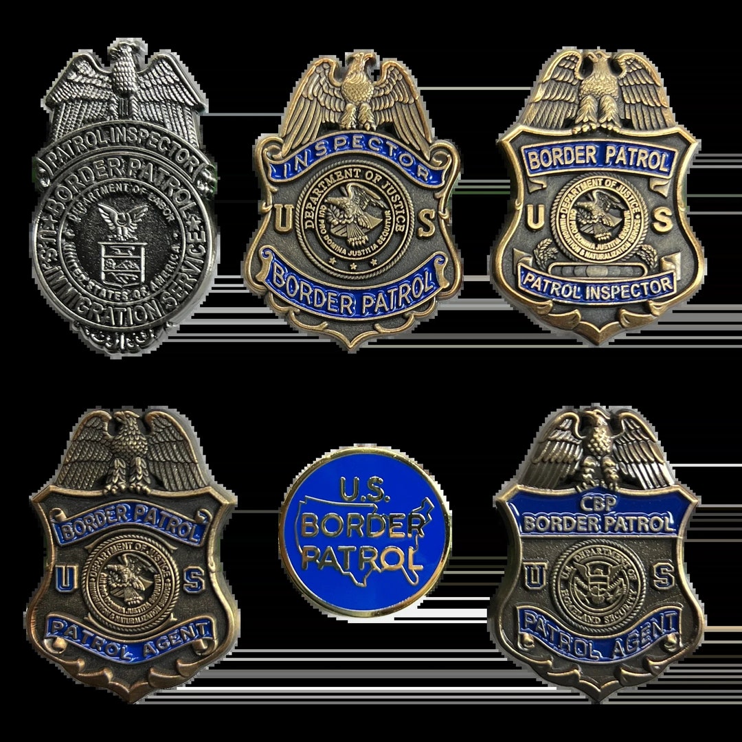 CBP US Border Patrol 6 Piece Historic Through the Years Honor First ...
