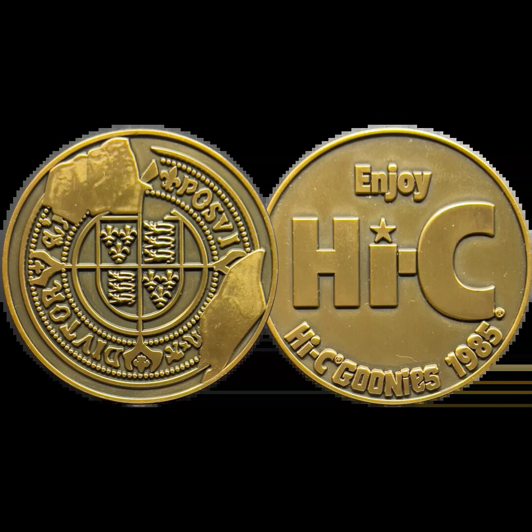 Goonies Doubloon Hi-c Challenge Coin One Eyed Willie Pirate - Etsy