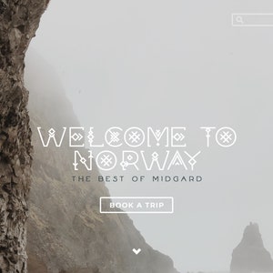 Mjölnir - Nordic Tribal Font | Viking Font | Runic Font - Etsy