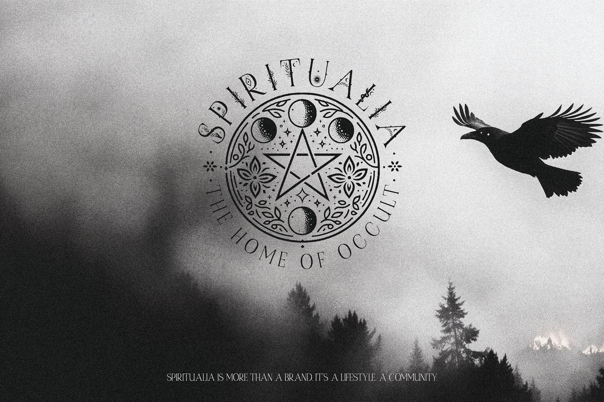 Illumina - Esoteric Tarot Display Font | Occult Font | Magic Display ...