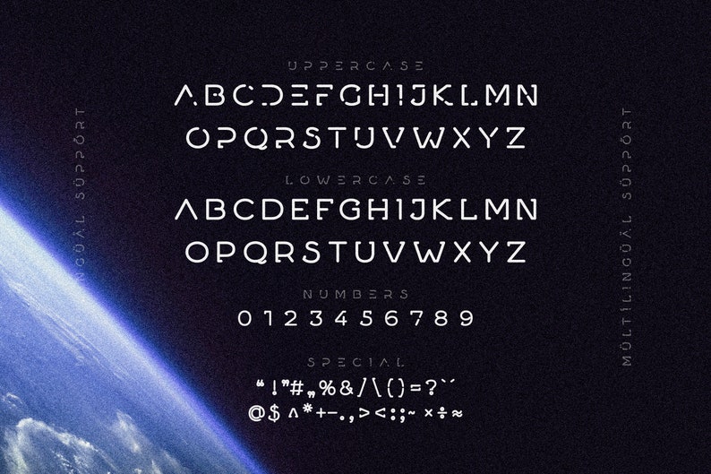 Flare Futuristic Science Font Futuristic Font Science Fiction Font - Etsy