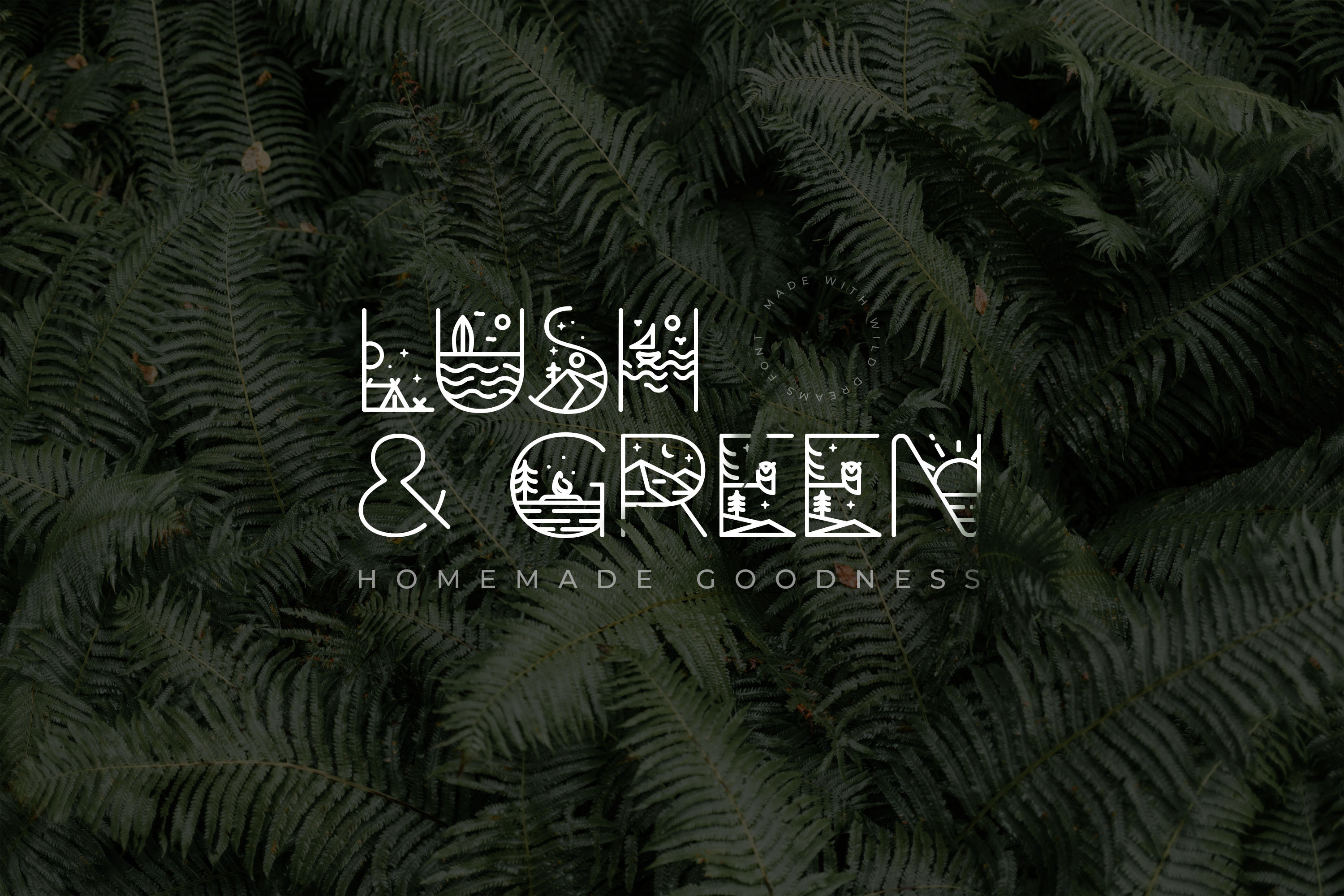 Wild Dreams Adventure Display Font | Monoline Nature Font - Etsy