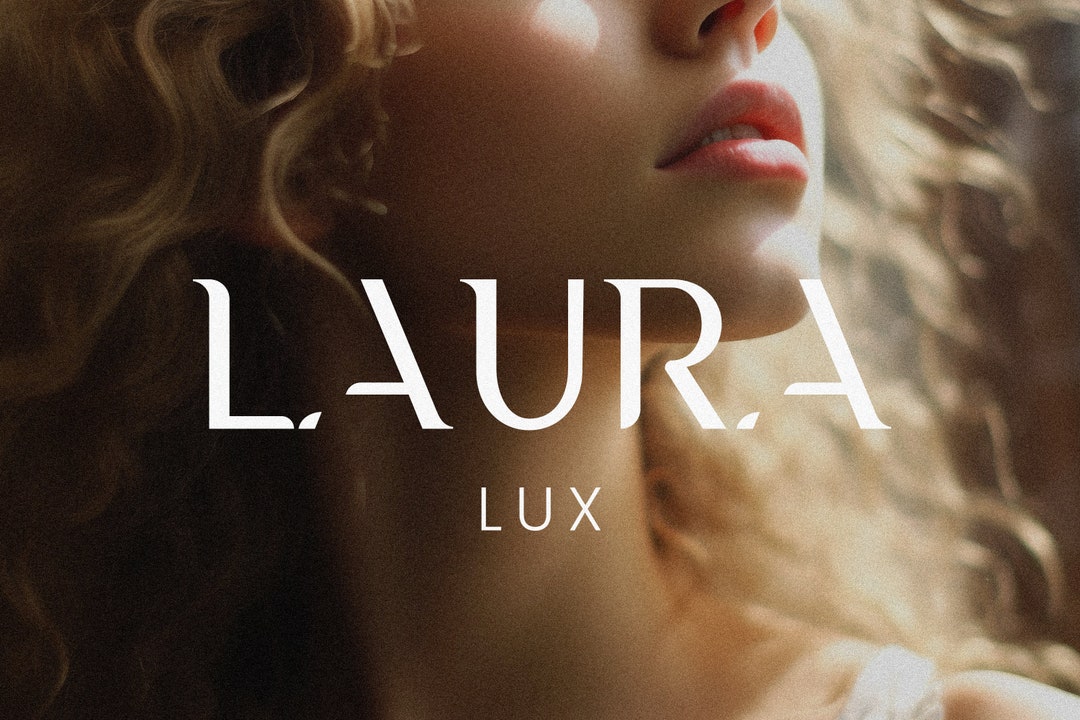 Laura - A Minimal Luxury Font | Modern Branding Font | Logo Font - Etsy