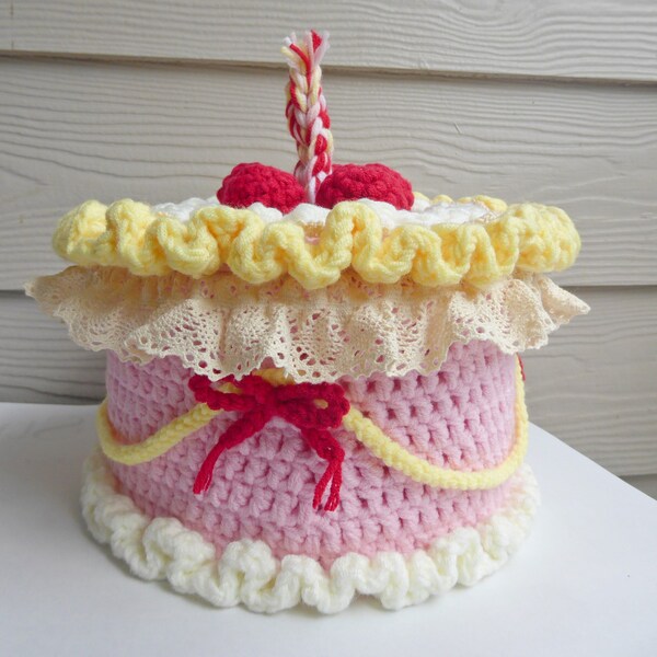 Crochet Cake - Etsy