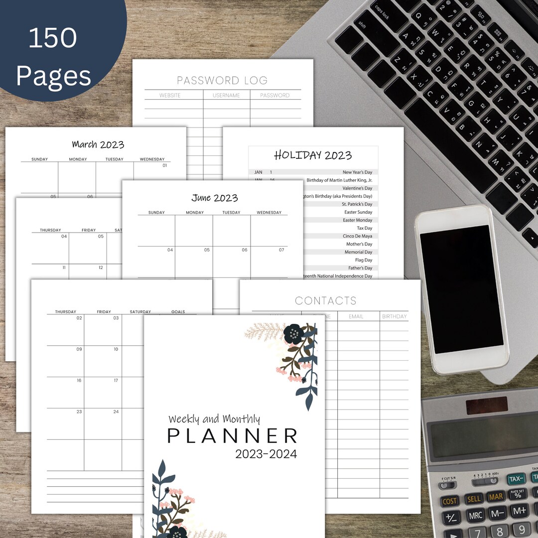 Digital Planner, 2023 Journal, Jounalling, 2023 Calender, Planner ...