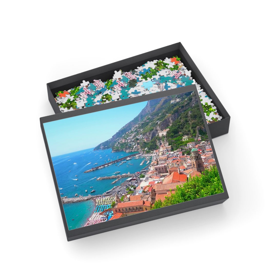 Scenes You'll Remember: Amalfi and Atrani Vacation Memory Puzzle - Etsy