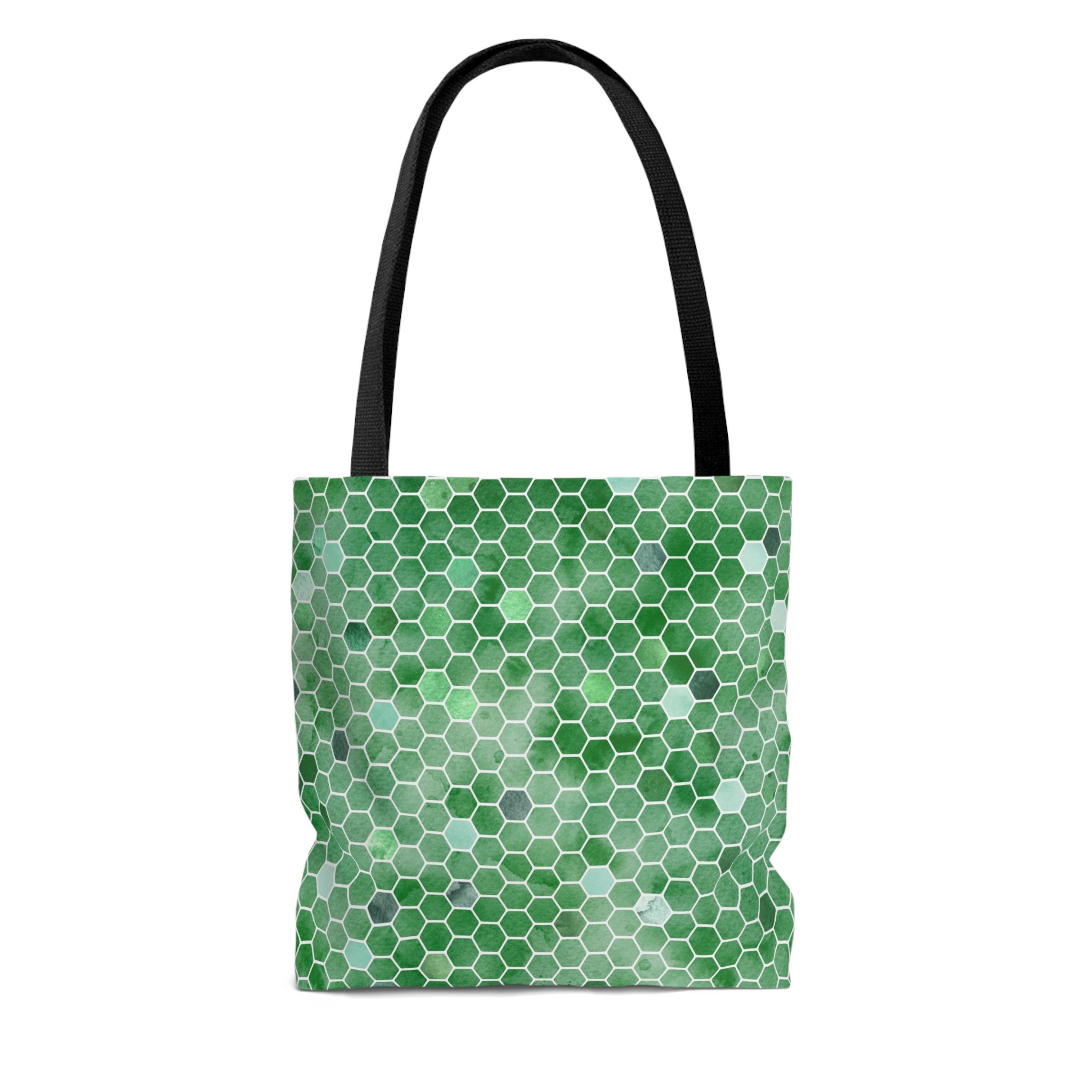Happy Totes Deep Mint Honeycomb Durable Tote Bag - Etsy
