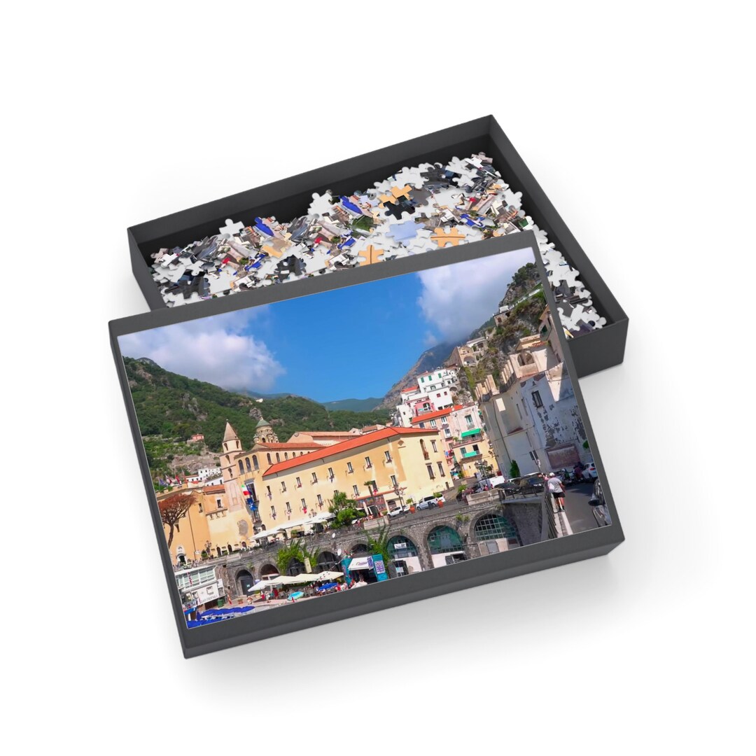 Scenes You'll Remember: Amalfi and Atrani Vacation Memory Puzzle - Etsy