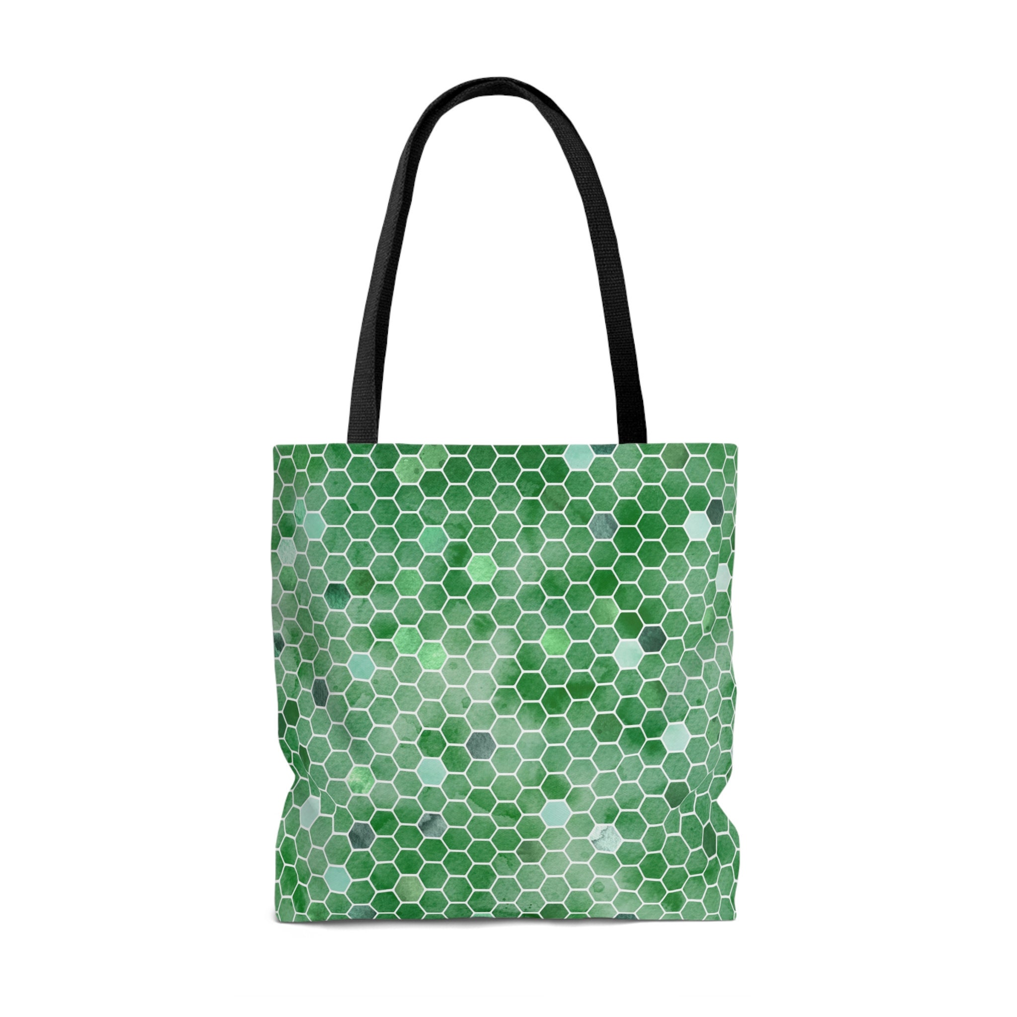 Happy Totes Deep Mint Honeycomb Durable Tote Bag - Etsy