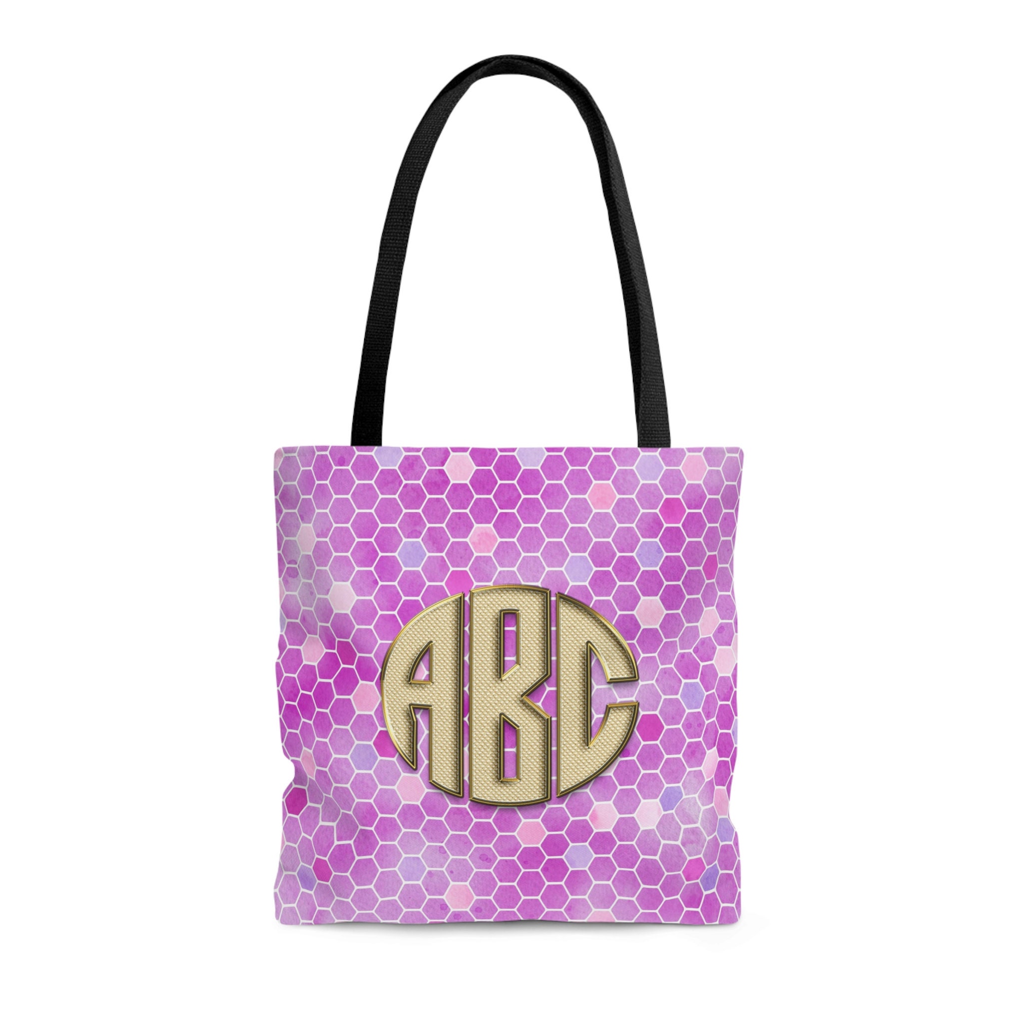 Happy Totes Hot Pink Honeycomb Durable Tote Bag - Etsy