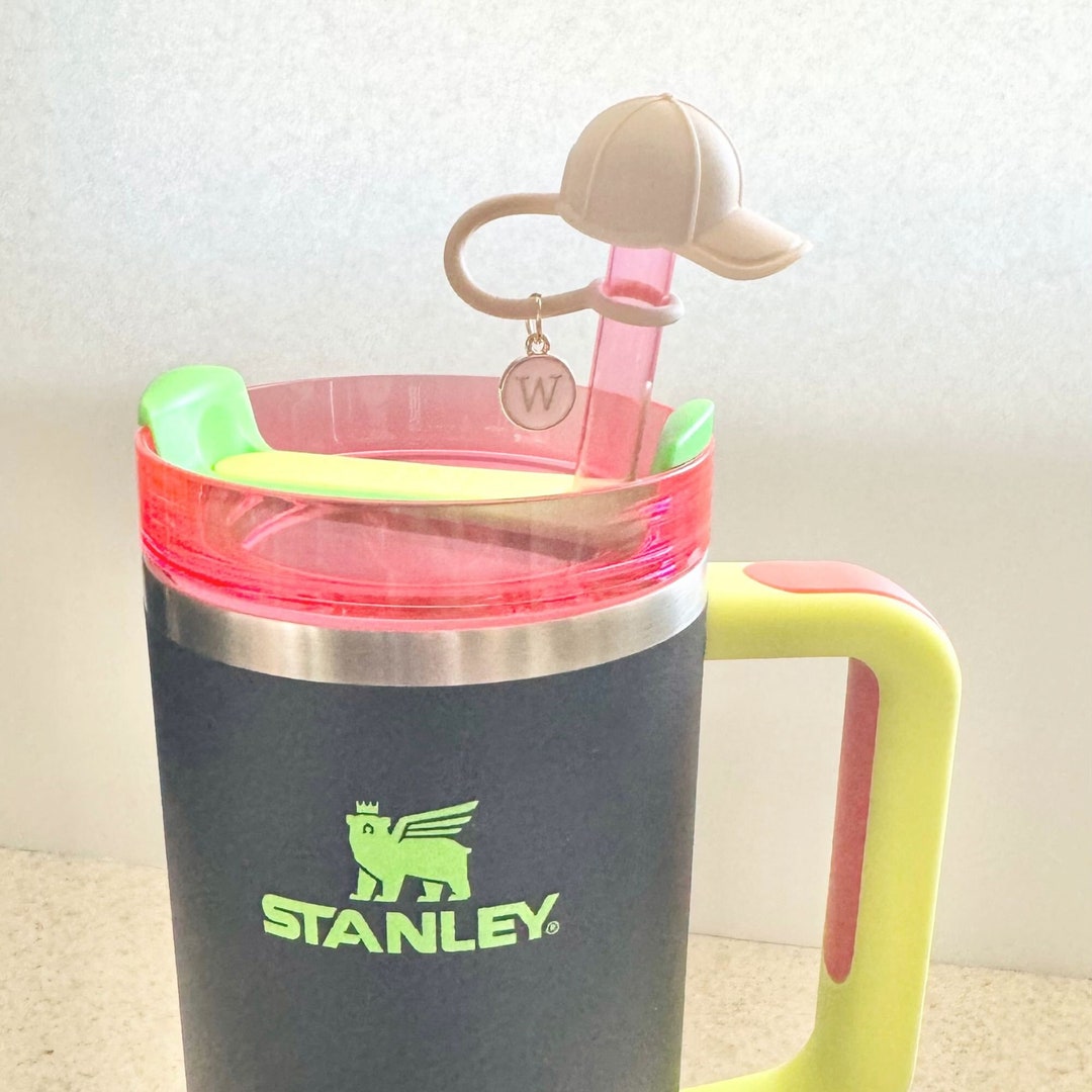 Personalize Tumbler Straw Cover Accessory Baseball Cap for 40oz ...