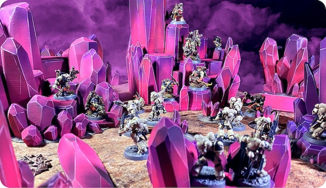 The Crystal Realm --- Sci-fi or Fantasy Terrain for 28/32mm Scale ...