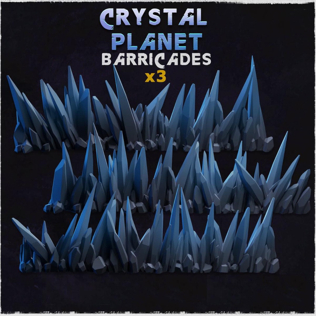 Barricades - Crystal Planet | Zabavka Workshop | Thematic Sci-fi ...