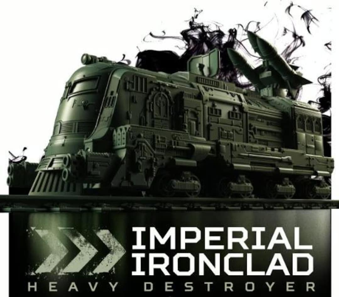 Modular Grimdark War Trains | Imperial Ironclad | Terrain System for 28 ...