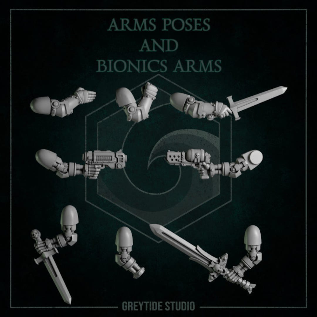 Bionic Arms Conversion Kits | Eternal Pilgrims | Greytide Studio ...
