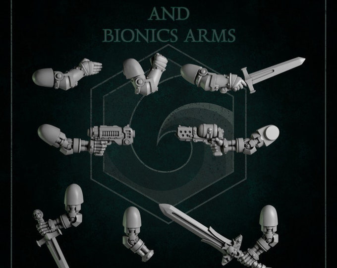 Bionic Arms Conversion Kits Eternal Pilgrims Greytide Studio Bring a ...