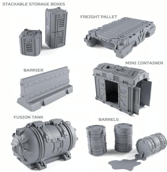 Modular Grimdark War Trains | Imperial Ironclad | Terrain System for 28 ...