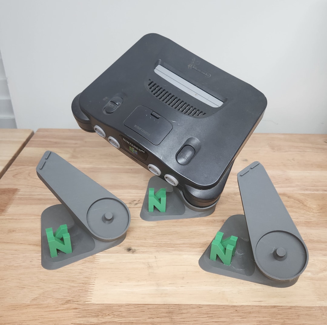 Nintendo 64 Retro Console Stand - a Fun and Interesting Way to Display ...