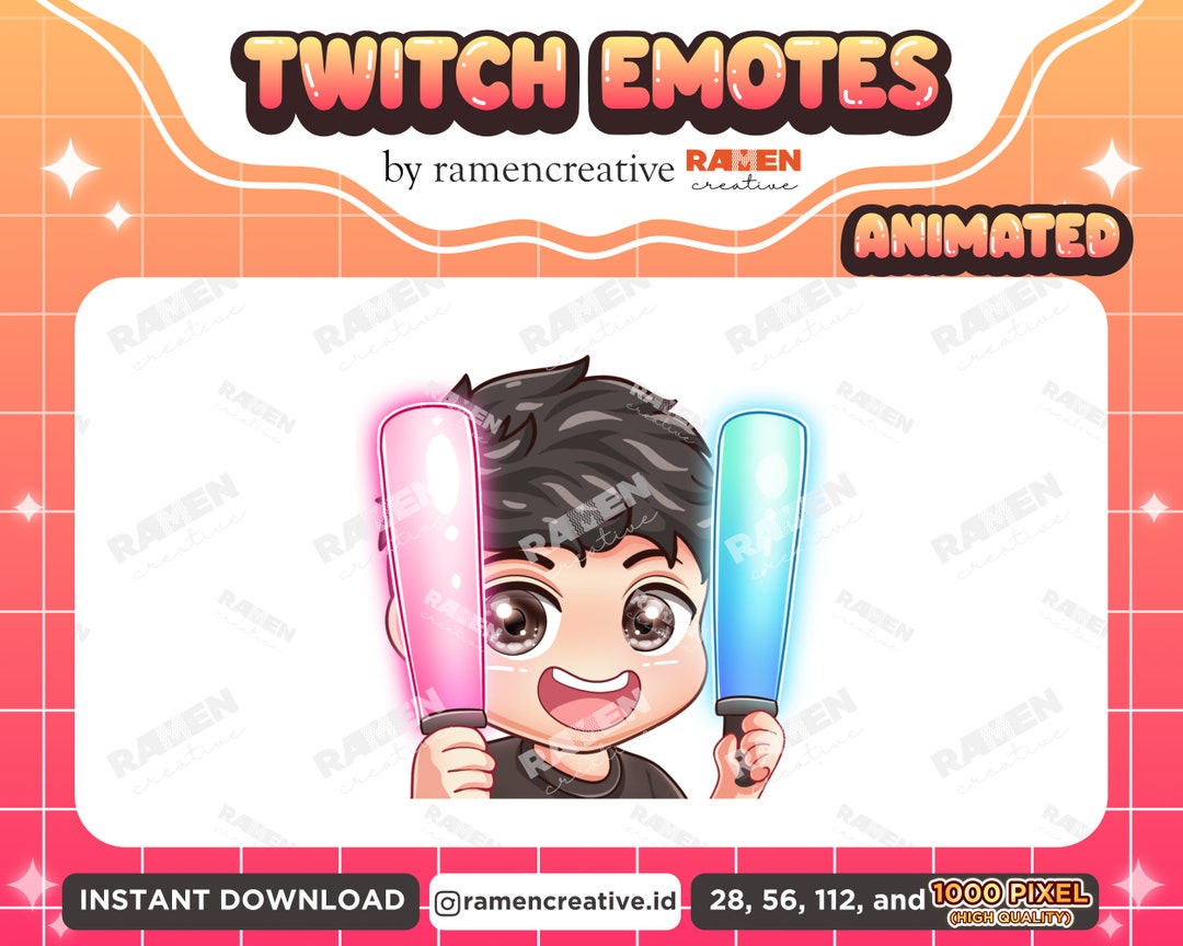 Animated Boy Twitch Emotes , Rave Emotes, Twitch Emotes, Discord Emotes ...