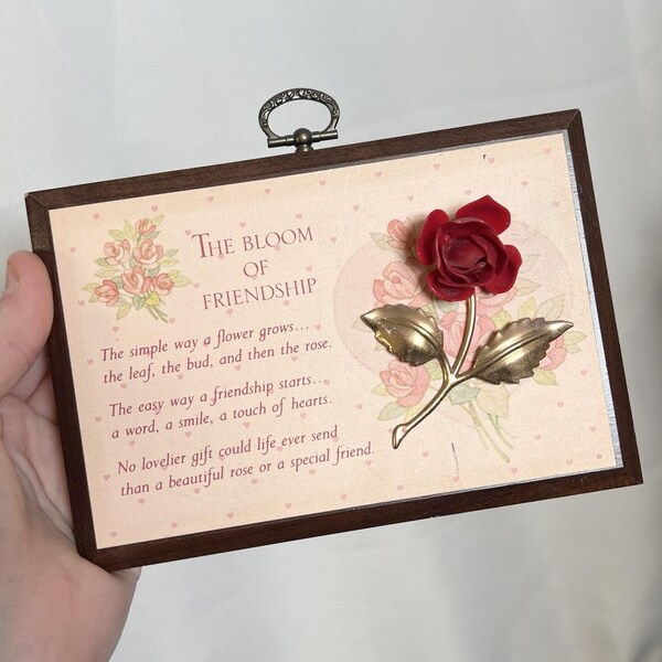 Friendship Plaque - Etsy