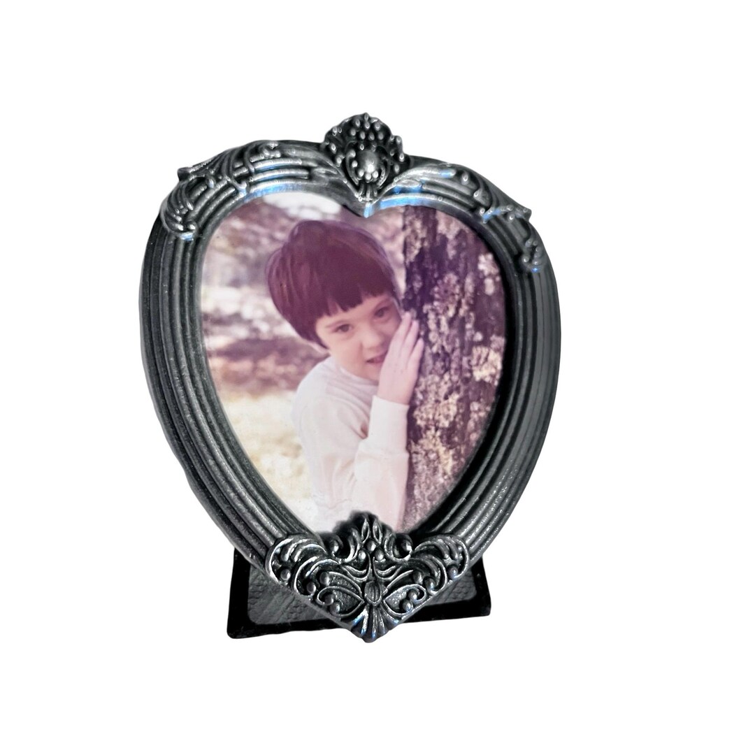 Vintage Picture Frame, Vintage Heart Frame, Heart Shaped Frame, Vintage ...