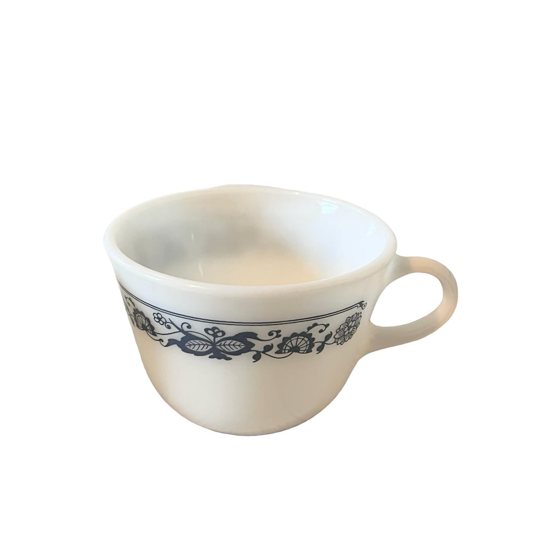 Vintage Pyrex, Pyrex Mugs, Old Town Blue Pyrex, Vintage Kitchen ...