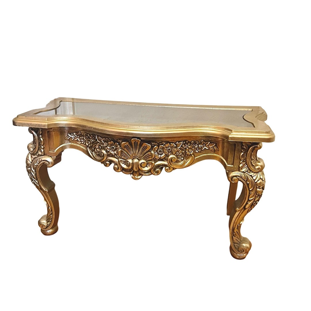 Vintage Syroco Table, Hollywood Regency Table, Vintage Entryway Table ...