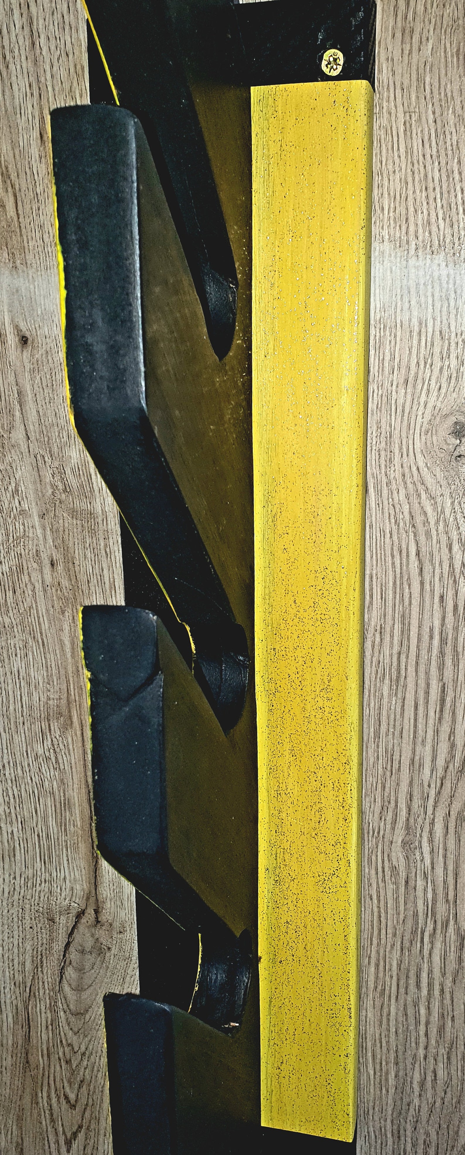 Hat Stand, Cap Stand, Wall Mounted Cap Stand, Black & Yellow Cap Stand ...