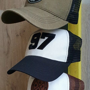 Hat Stand, Cap Stand, Wall Mounted Cap Stand, Black & Yellow Cap Stand ...