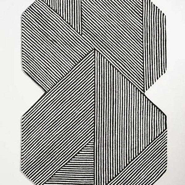 Abstract Shaped Rug - Etsy