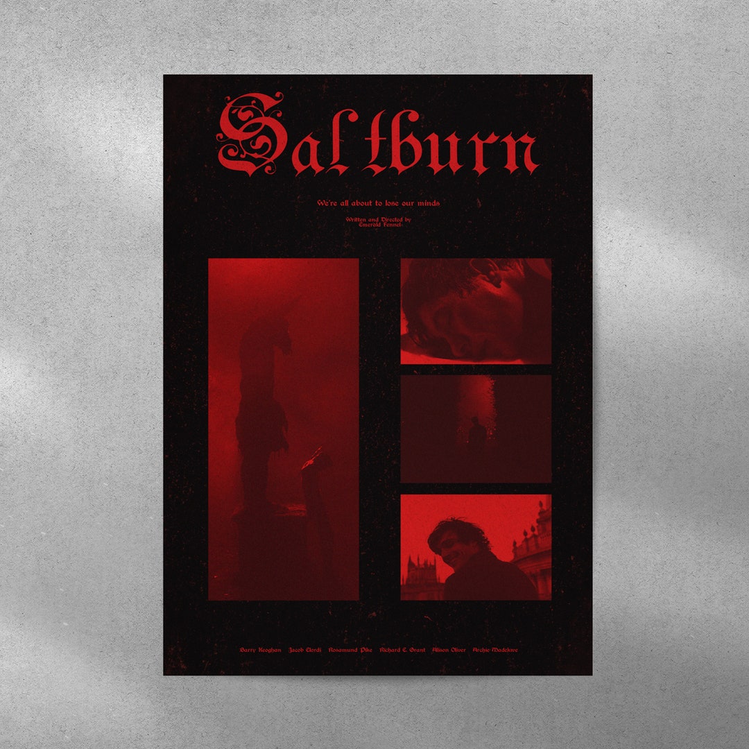 Saltburn Film Fan Edition Matte Vertical Posters - Etsy
