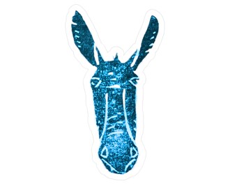 Donkey Sticker Donkey Vinyl Sticker for Laptops, Cars, Water Bottles ...