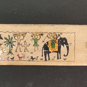 Handcrafted Pattachitra Bookmarks From Odisha Set of 3, Indian ...