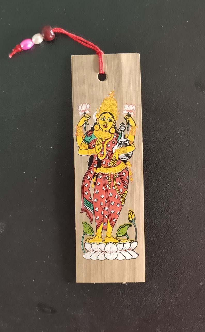 Handcrafted Pattachitra Bookmarks From Odisha Set of 3, Indian ...
