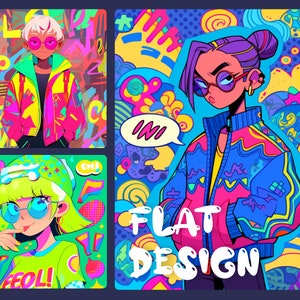 Funky Character Illustration Midjourney Prompt Guide, Beginner-friendly ...