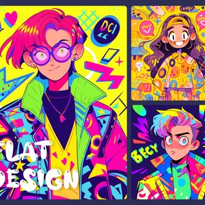 Funky Character Illustration Midjourney Prompt Guide, Beginner-friendly ...