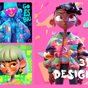 Funky Character Illustration Midjourney Prompt Guide, Beginner-friendly ...