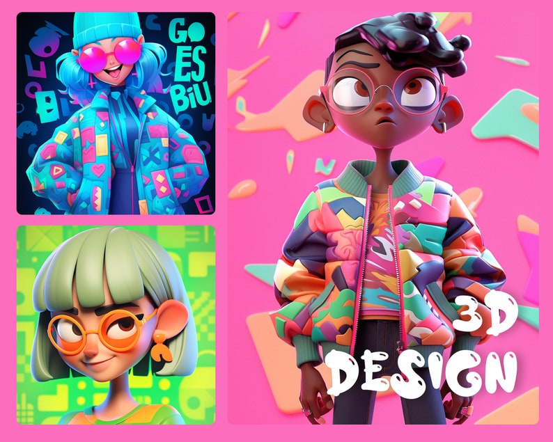 Funky Character Illustration Midjourney Prompt Guide, Beginner-friendly ...