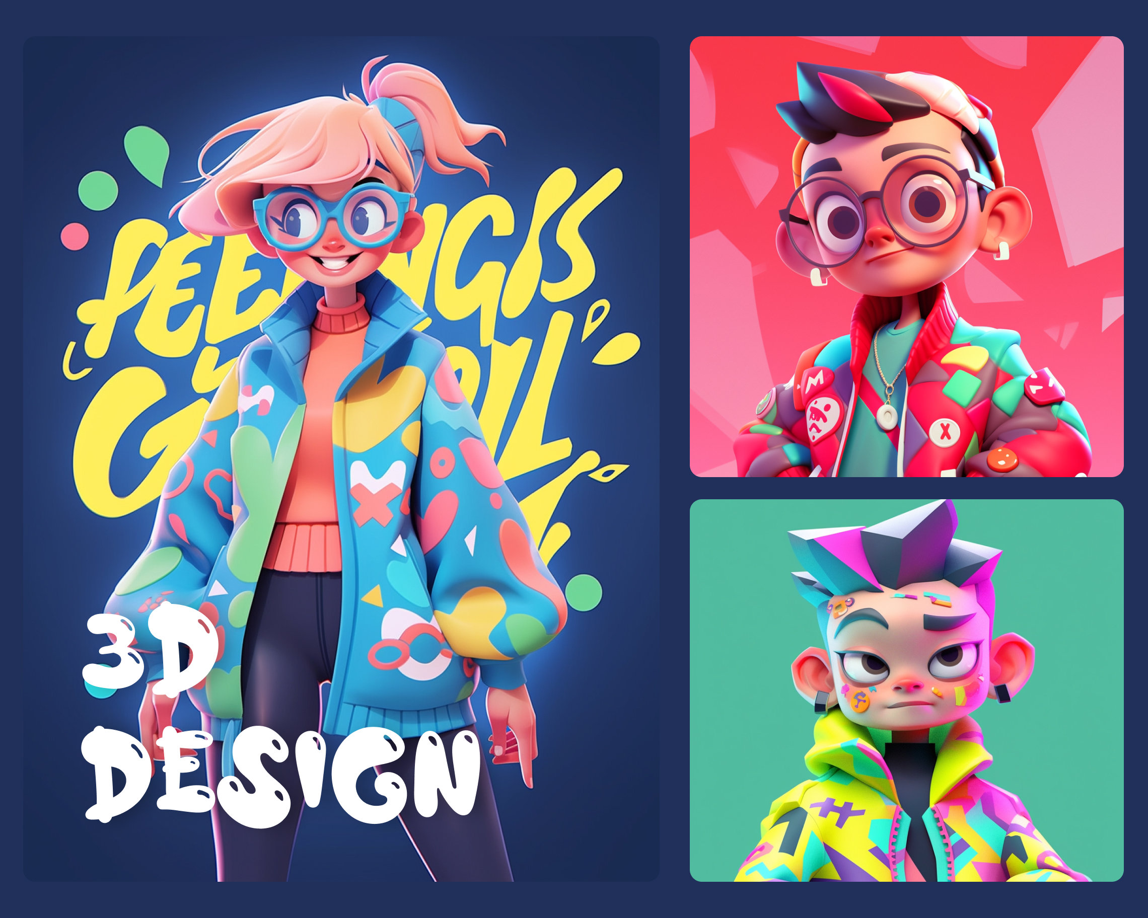 Funky Character Illustration Midjourney Prompt Guide, Beginner-friendly ...