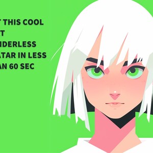 Genderless Flat Avatars Midjourney Prompt Guide and Tricks, Pre-written ...